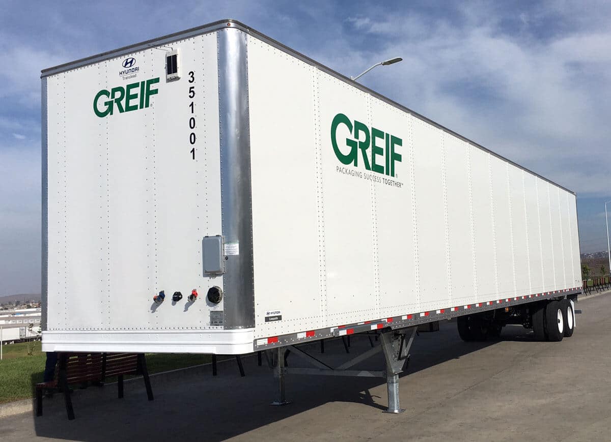 شركة Greif ستطرح أسطولًا جديدًا من المقطورات ذات العلامات التجارية - Greif