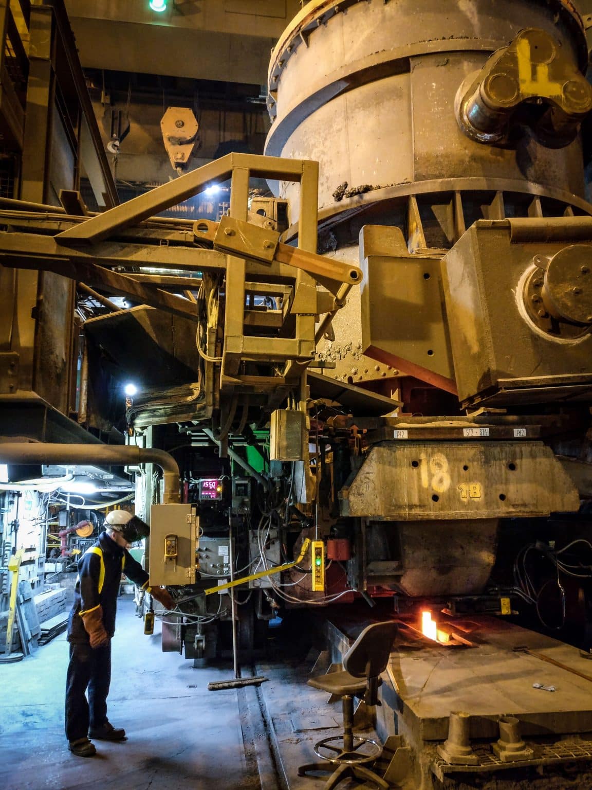 Greif UK Commercial Team Tours Tata Steel - Greif